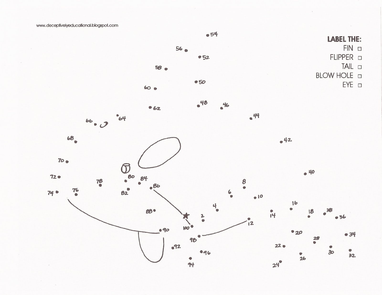 Nice Dot To Dot Printables 1 100 Easy Dot To Printables Free Free 