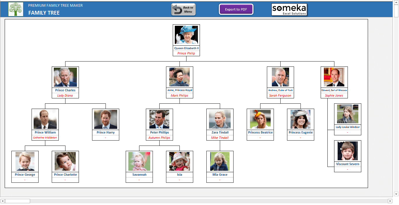 Automatic Family Tree Maker Excel Template Youtube Family Tree Maker Free Printable Free 