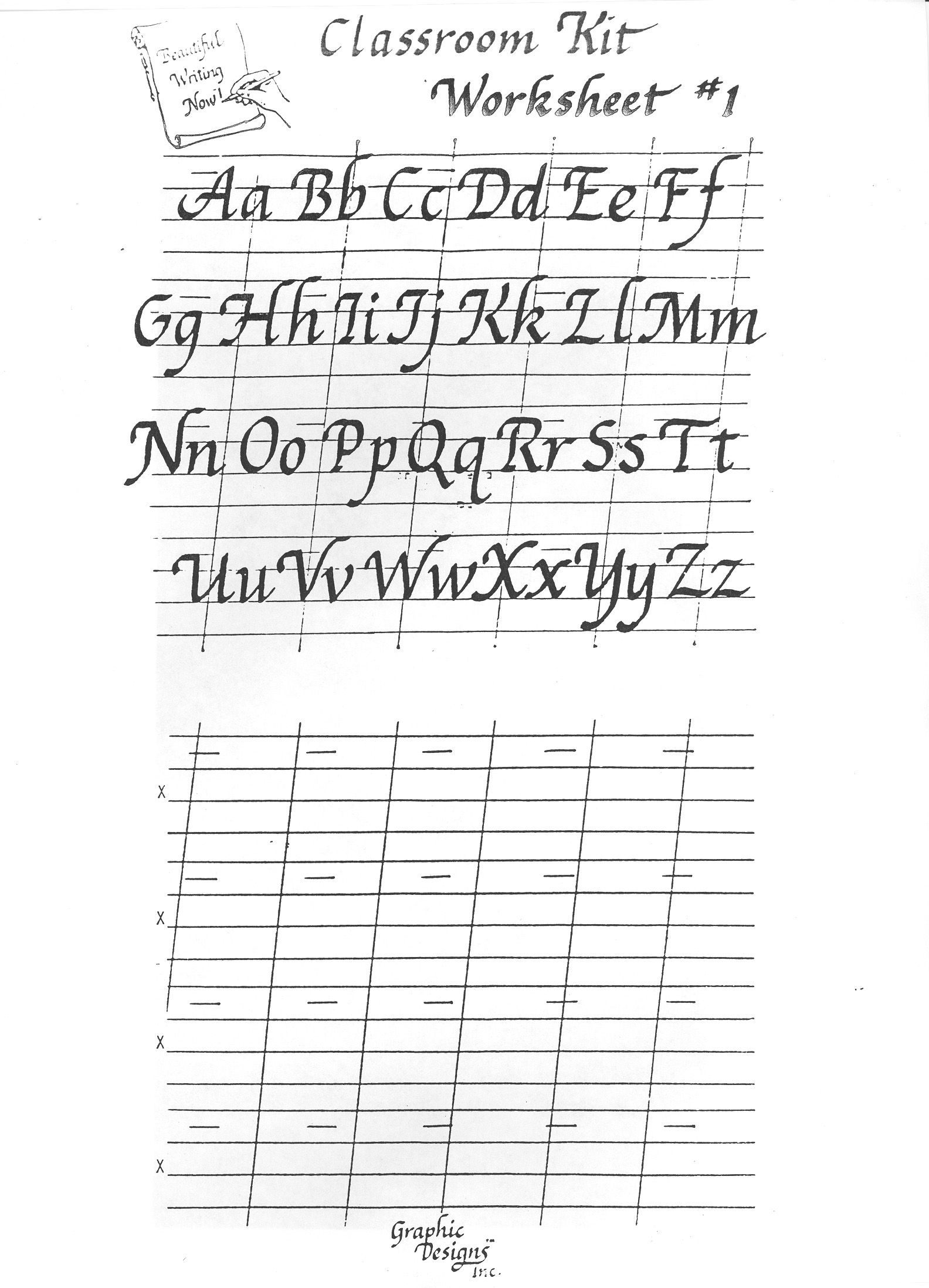 Printable Calligraphy Sheets