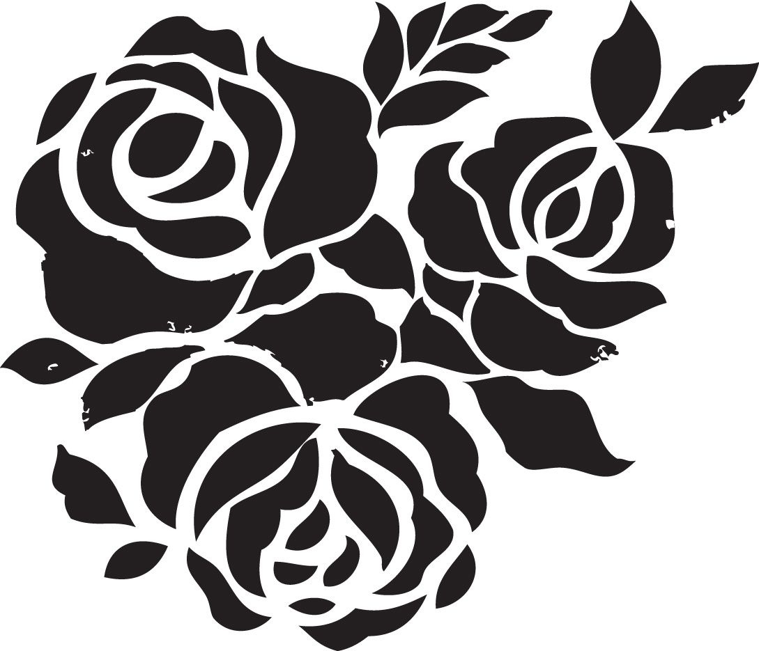 Free Flower Stencils You Can Print Shadow Grass Or Cat Tails Free 