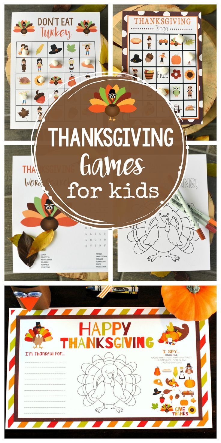 Free Printable Thanksgiving Games For Adults Free Printable
