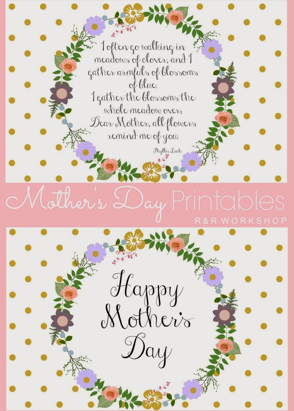 Handprint Mother s Day Poem Printable Glued To My Crafts Free Printable Mothers Day Poems