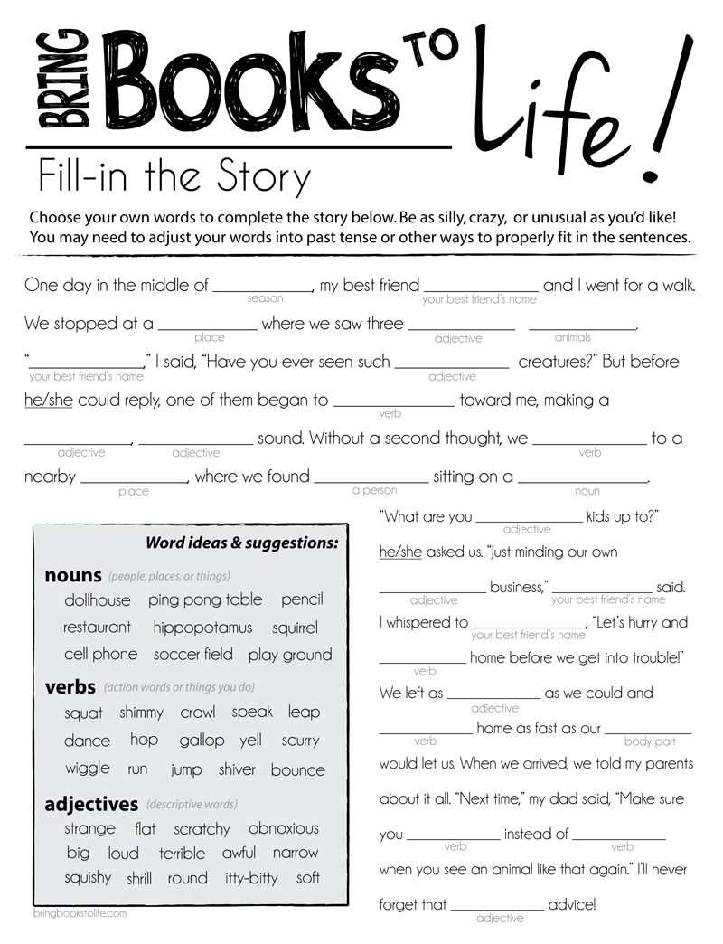 Mad Libs Printables Pirates Mad Libs Additional Photo Inside Page 