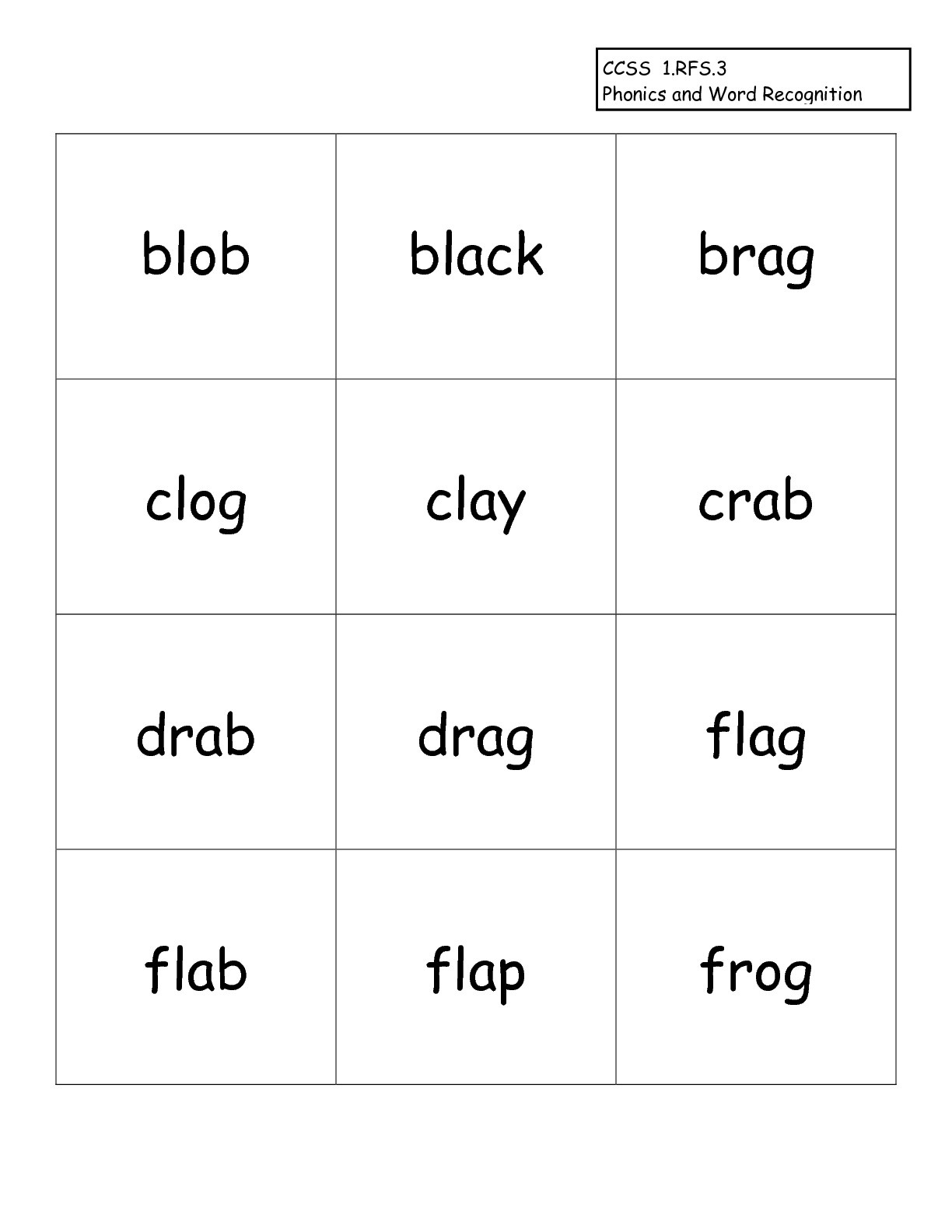 Free Printable Grade 1 Phonics Worksheets Free Printable