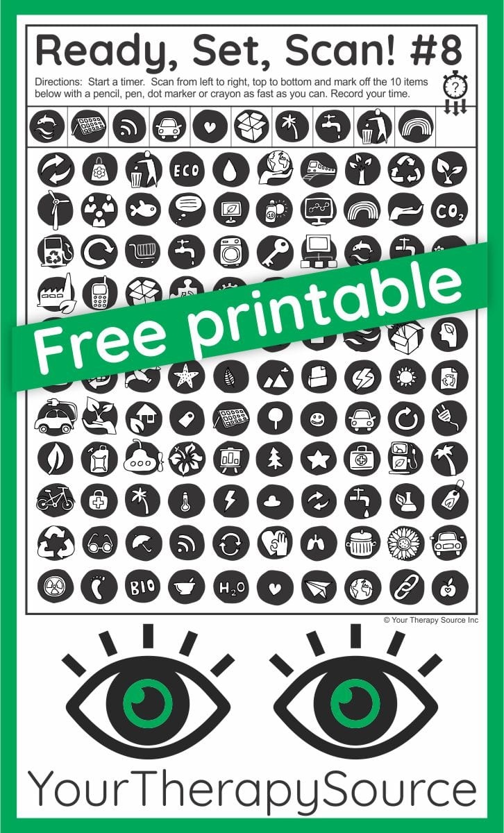 Visual Scanning Activities Free Printables And Ideas Your Scan To 
