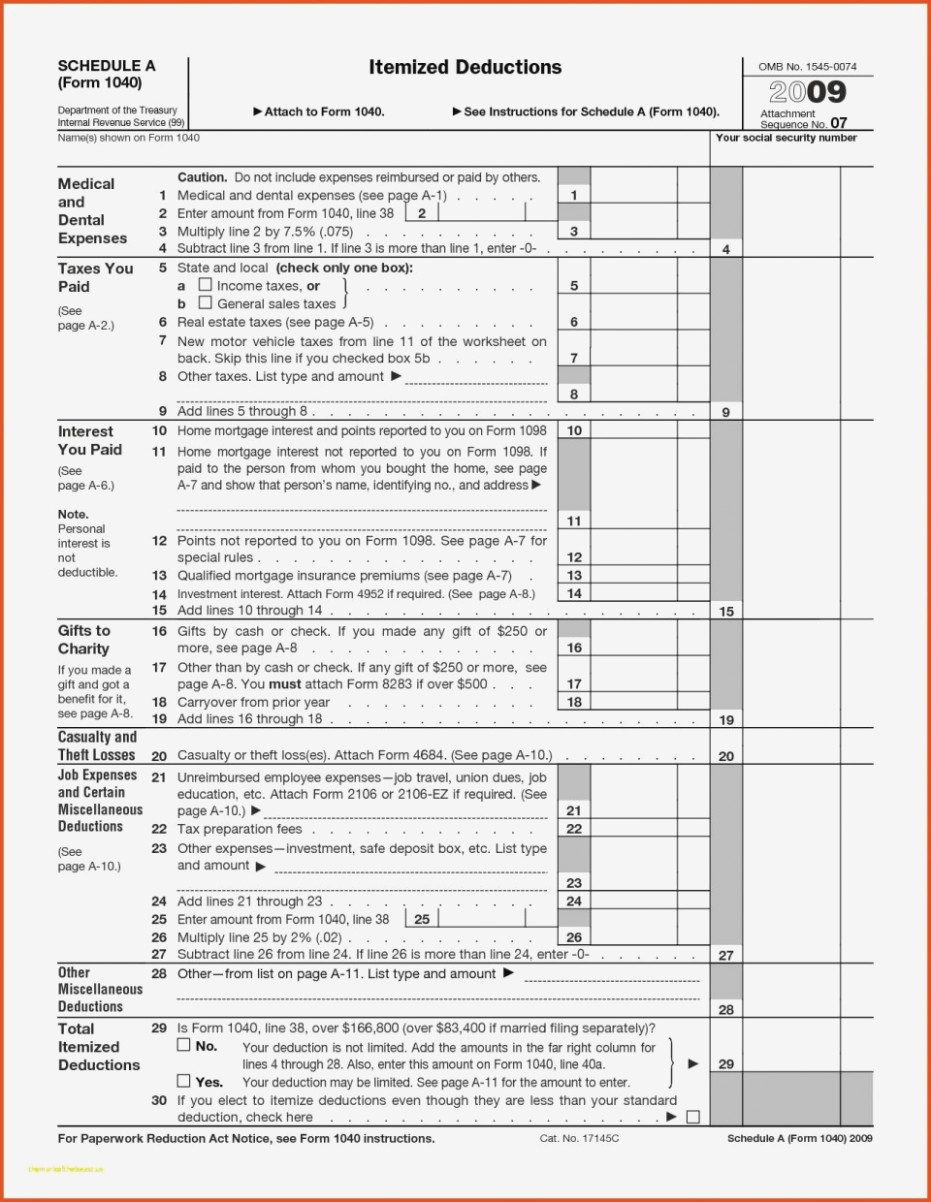Free Printable Irs 1040 Forms Free Printable