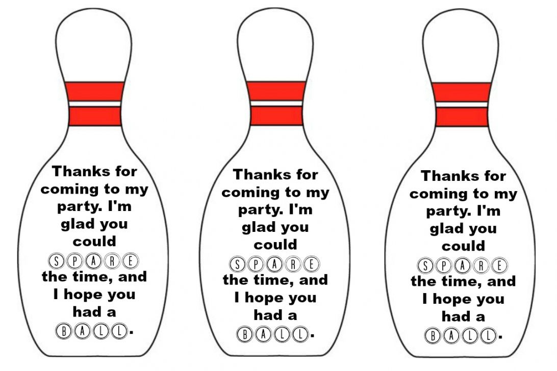 Bowling Poster Vector Template Bowling Ball And Skittles Modern Free 