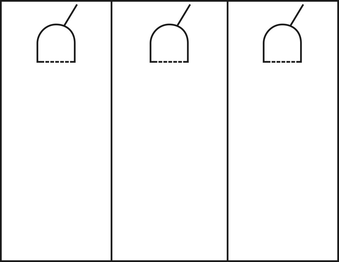 Free Printable Door Hanger Template Free Printable