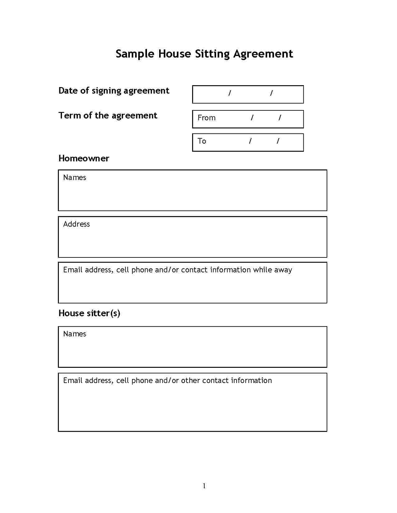 Download Handyman Contract Style 22 Template For Free At Templates 