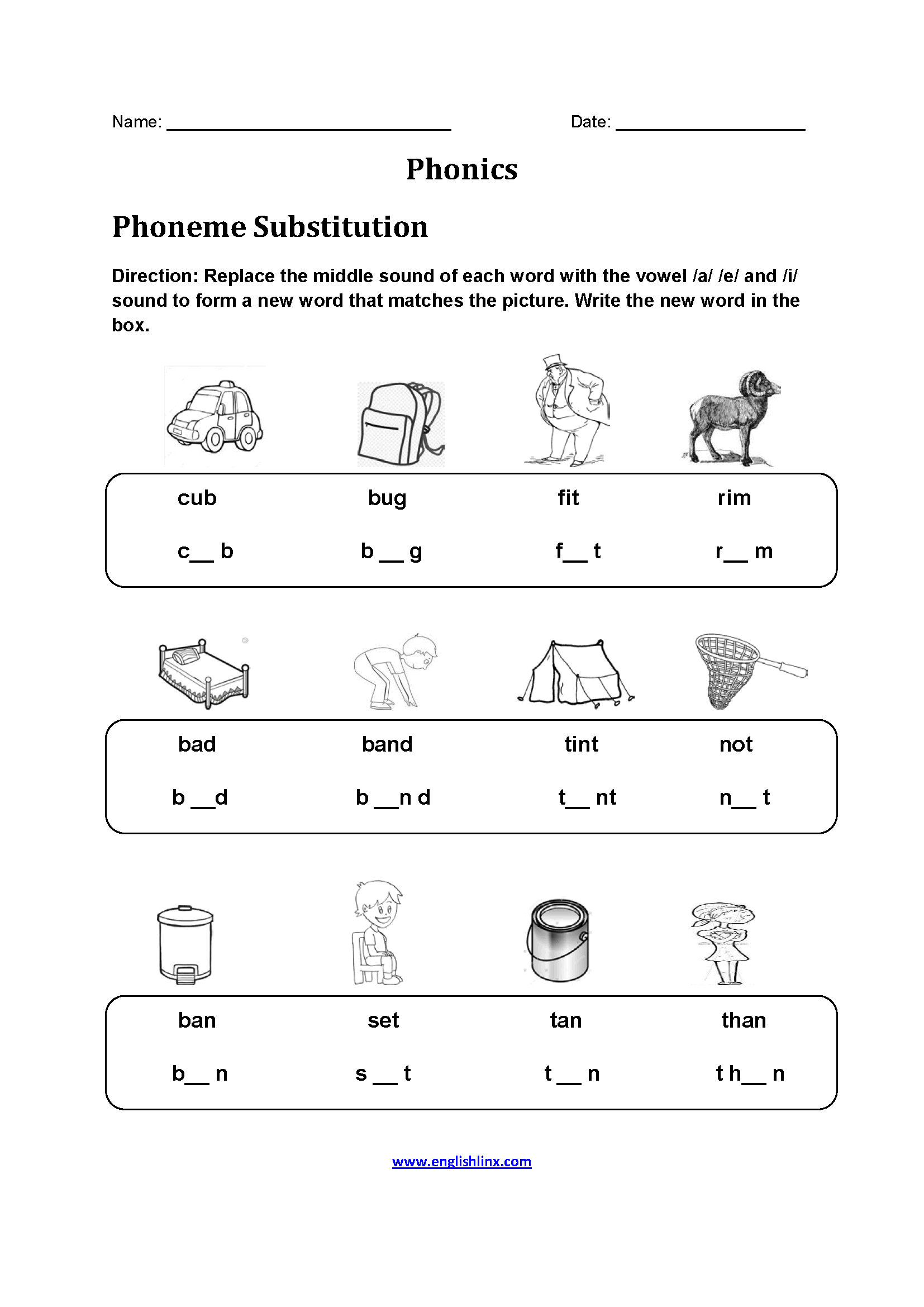 Free Printable Phonics Worksheets For 4Th Grade Free Printable Free Printable Phonics Worksheets For 4Th Grade Free Printable