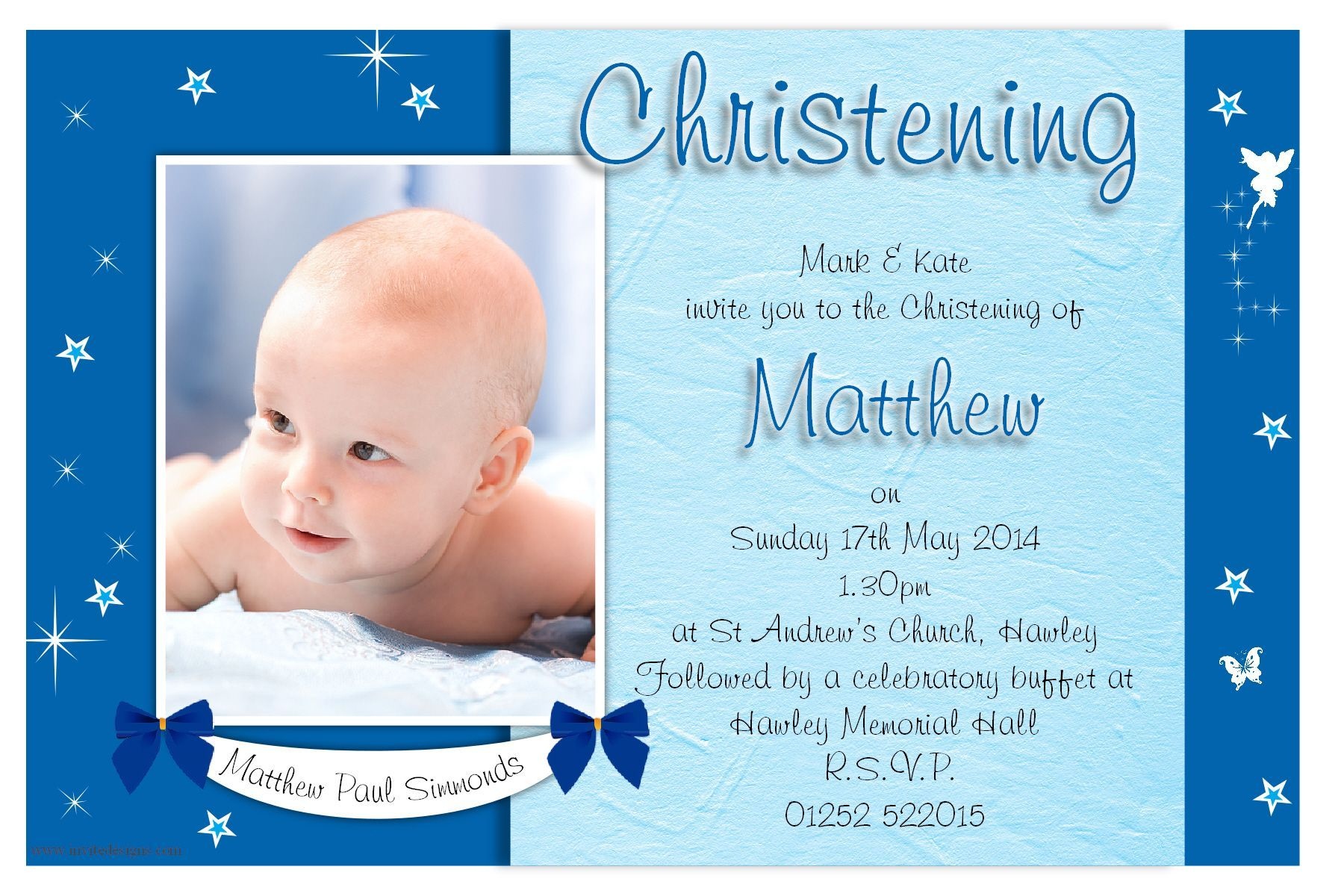 Free Printable Personalized Baptism Invitations Free Printable