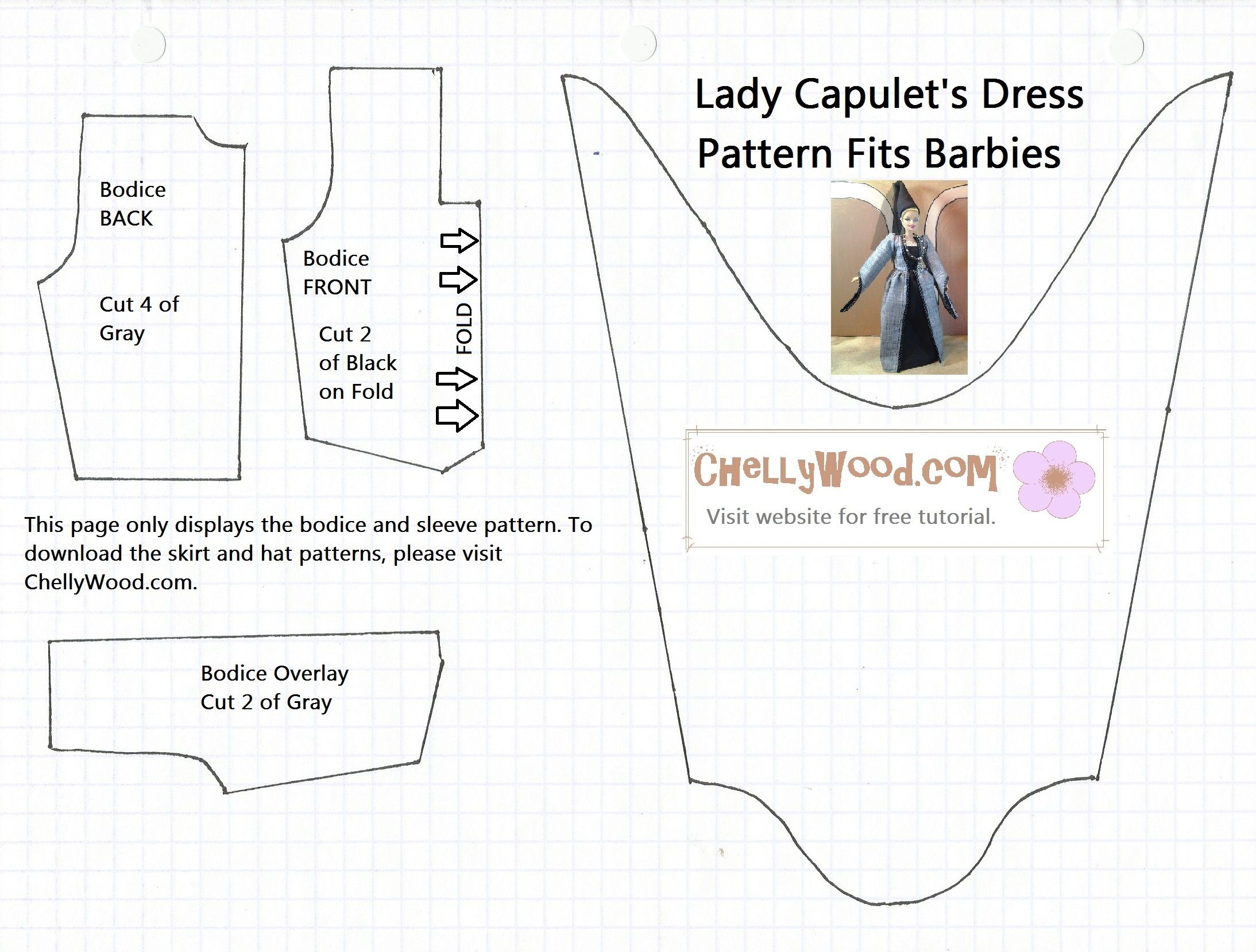 Make A Vintage Barbie Doll Dress Barbie Barbie Clothes Patterns 