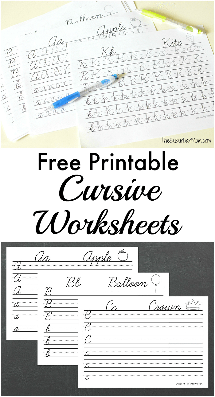 Free Printable Cursive Worksheets Copywork Notebooking And Free