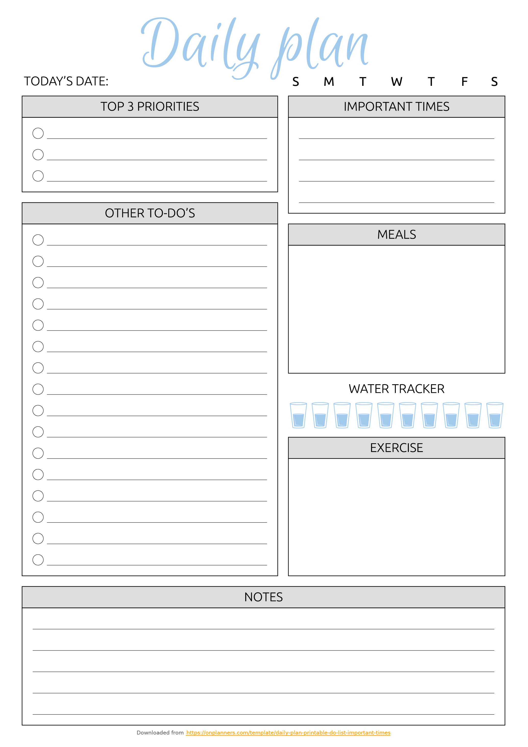 Free Printable To Do List Pdf Free Printable