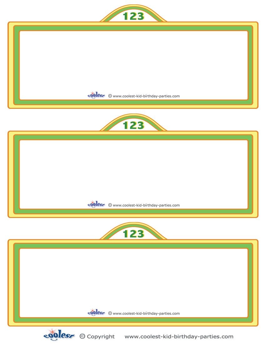 Free Printable Sesame Street Food Labels Free Printable