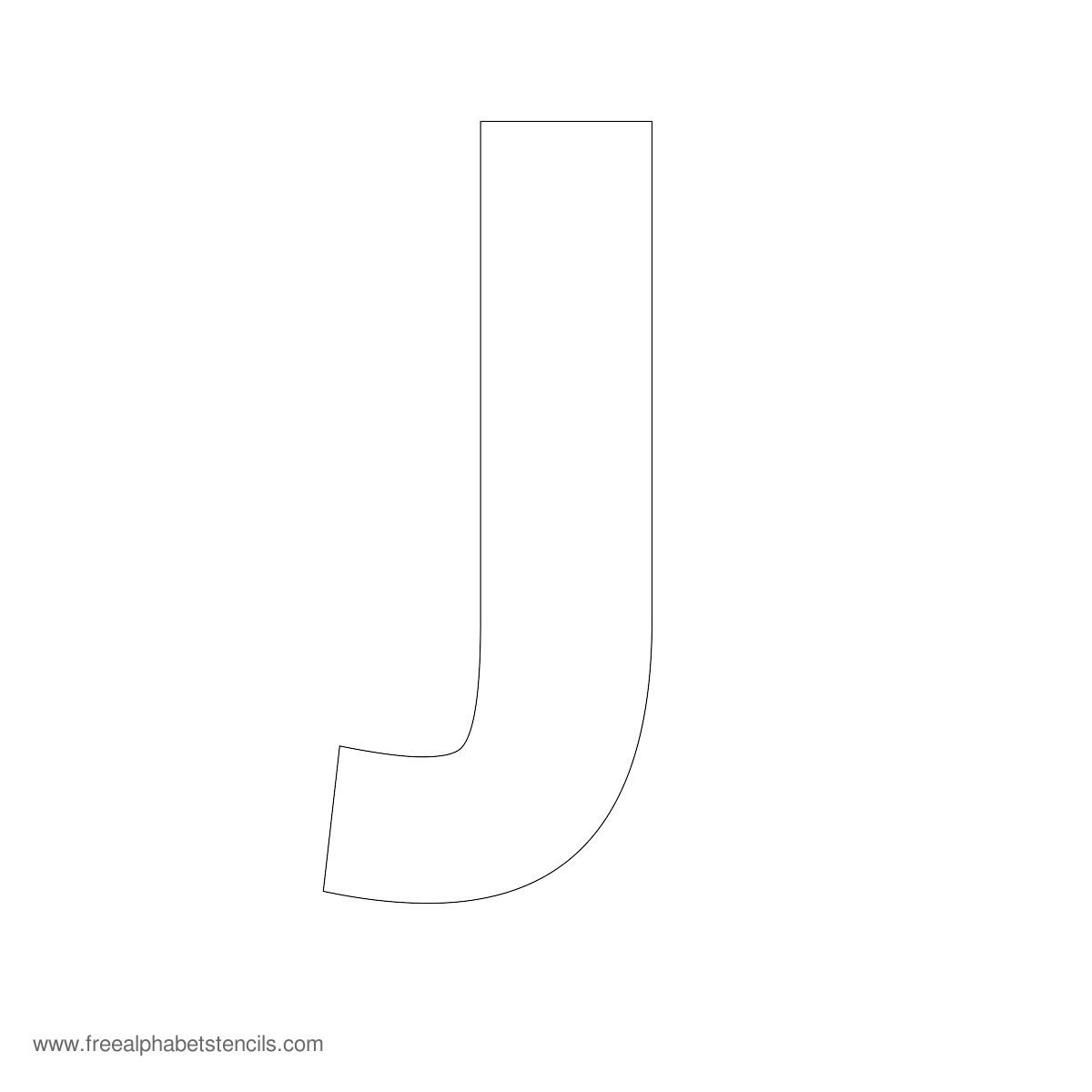 Print A Letter Stencil Free Stencil Letters Free Printable Alphabet 