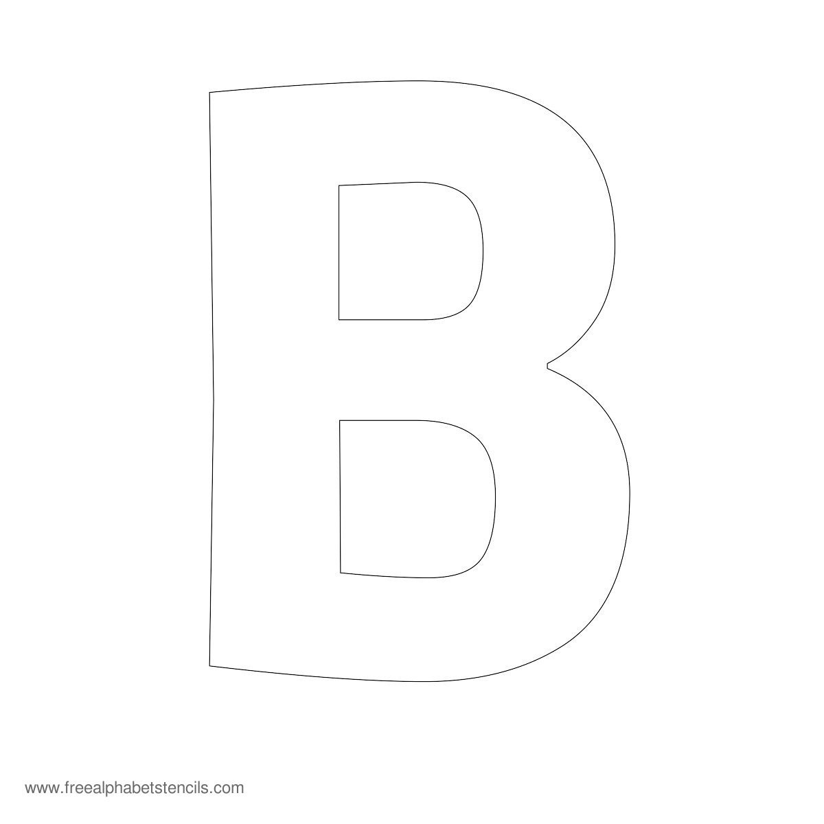 Large Alphabet Templates Printable Free Printable Templates