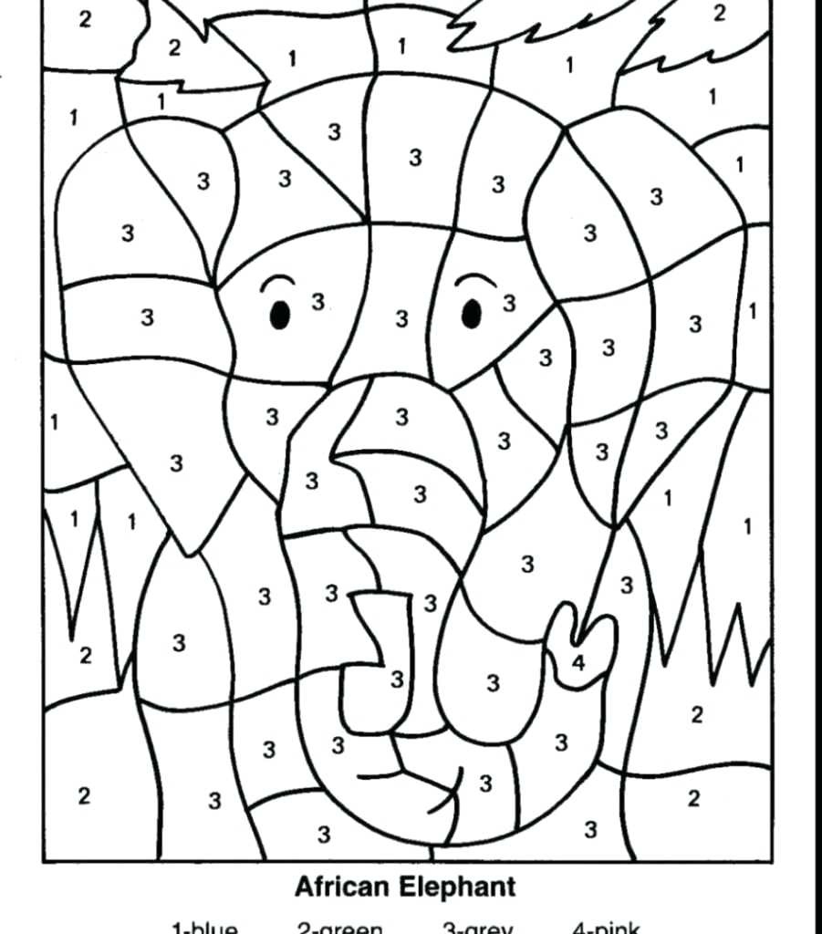 Free Printable Math Coloring Worksheets For 2Nd Grade Free Printable
