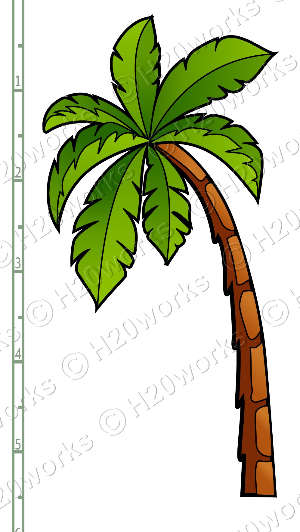Print These Tropical Palm Envelope Liners For Your Stationery Free 