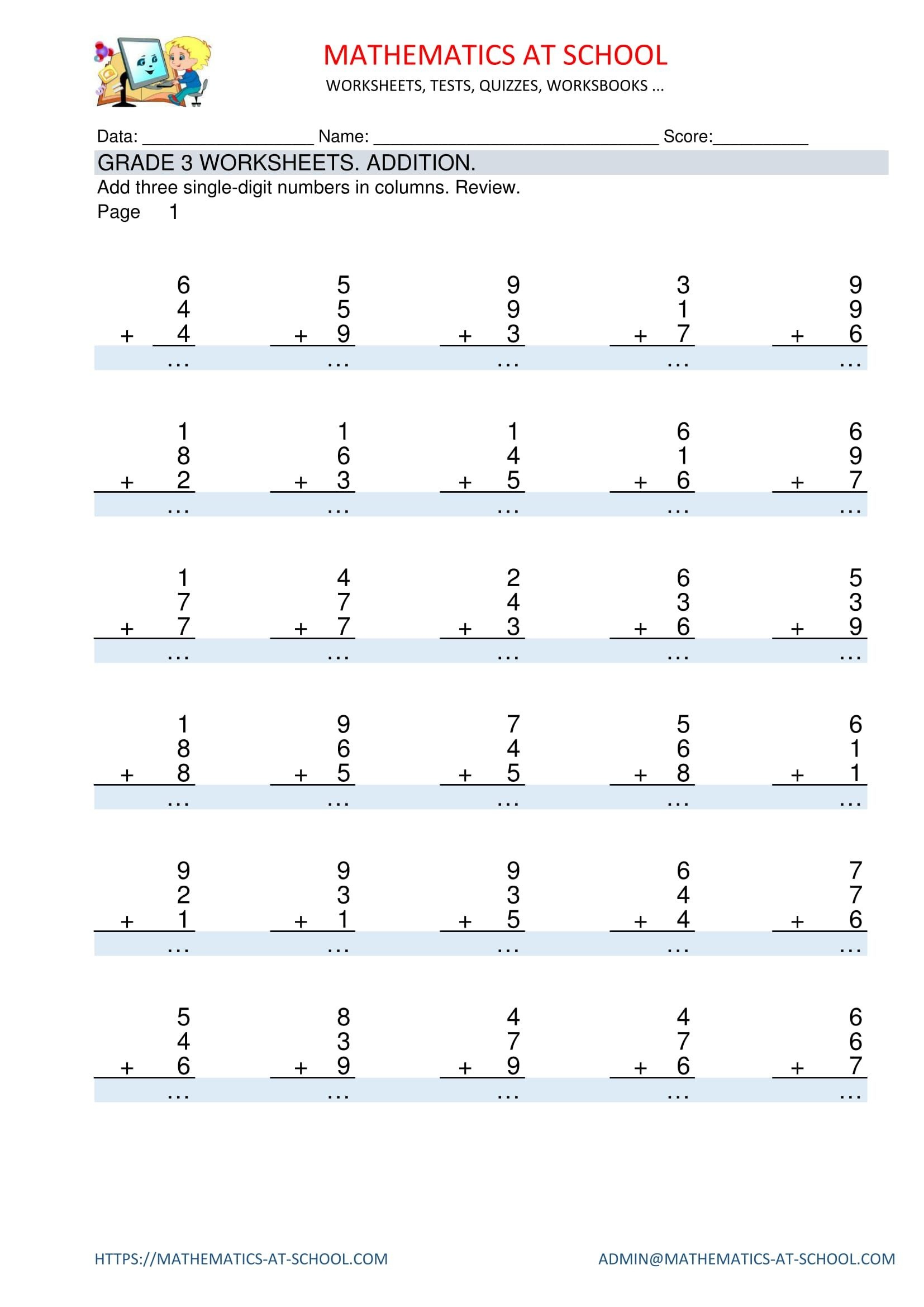 7Th Grade Math Worksheets Free Printable With Answers Free Printable