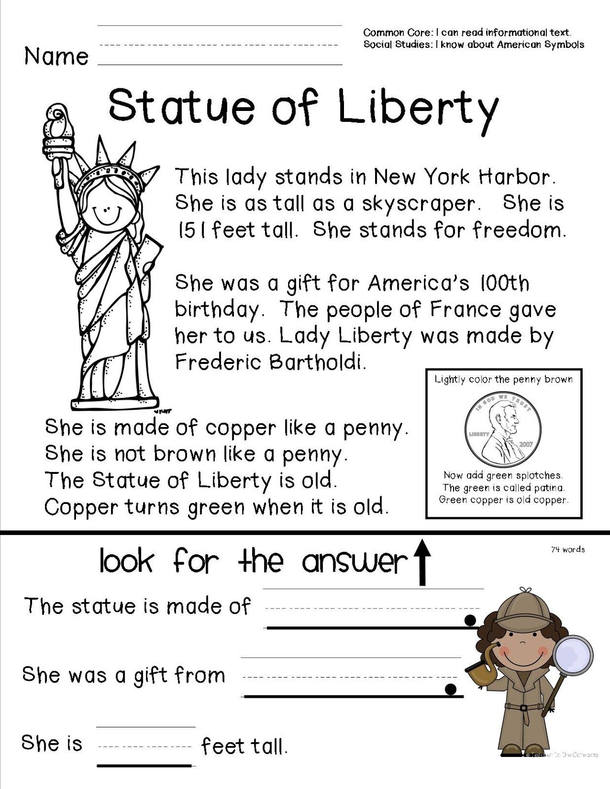 Free Printable Reading Comprehension Worksheets For Kindergarten Free 