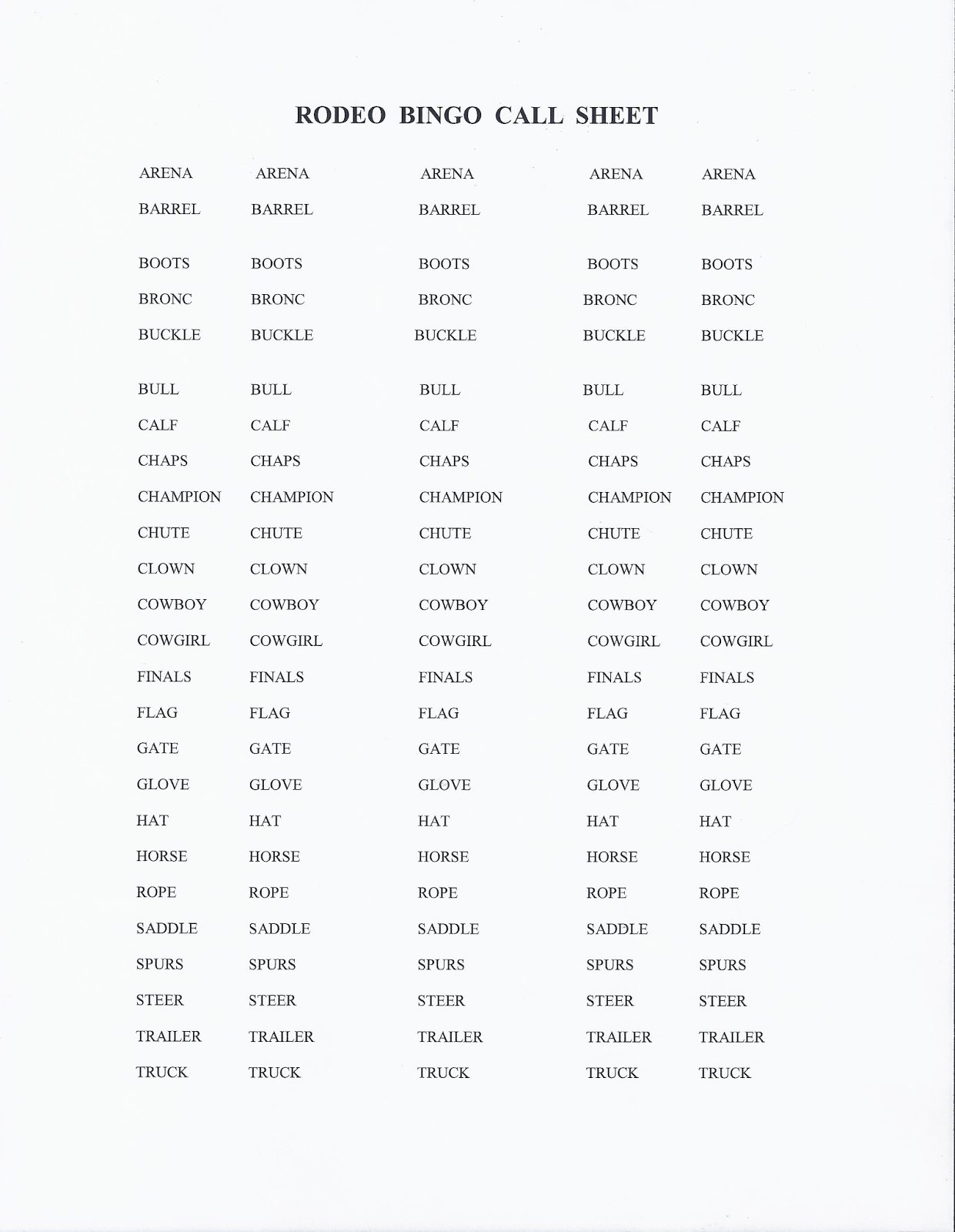 Free Printable Blank Bingo Cards Template 4 X 4 Classroom Blank 