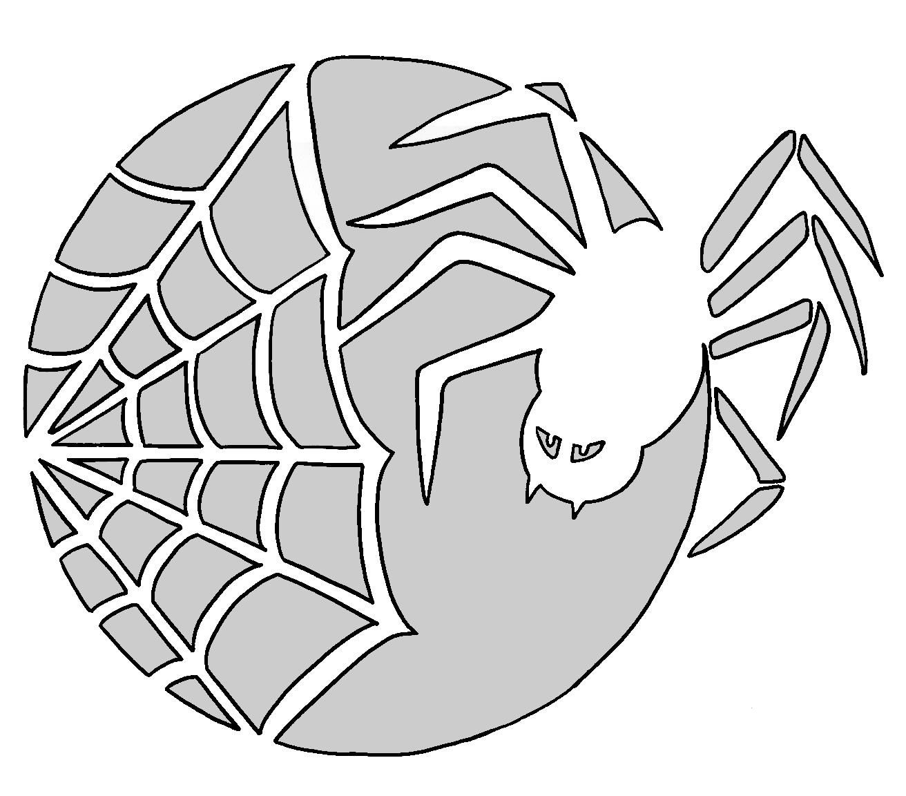 Spider Web Stencil Free Printable Free Printable