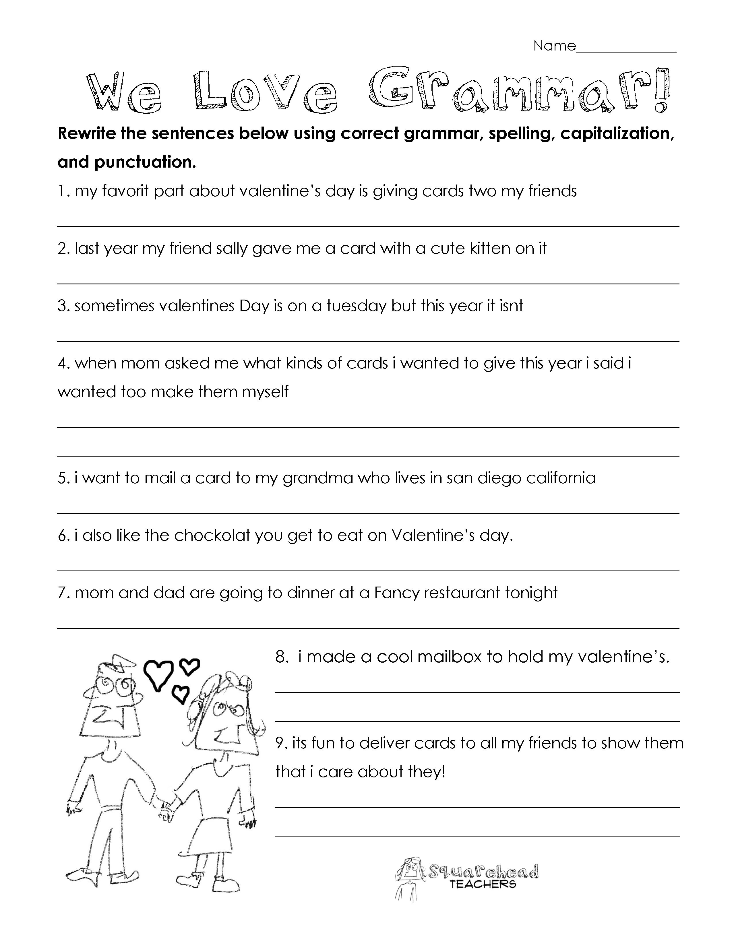 This Grammar Practice Worksheet Seems A Bit Too Tough For The Free 
