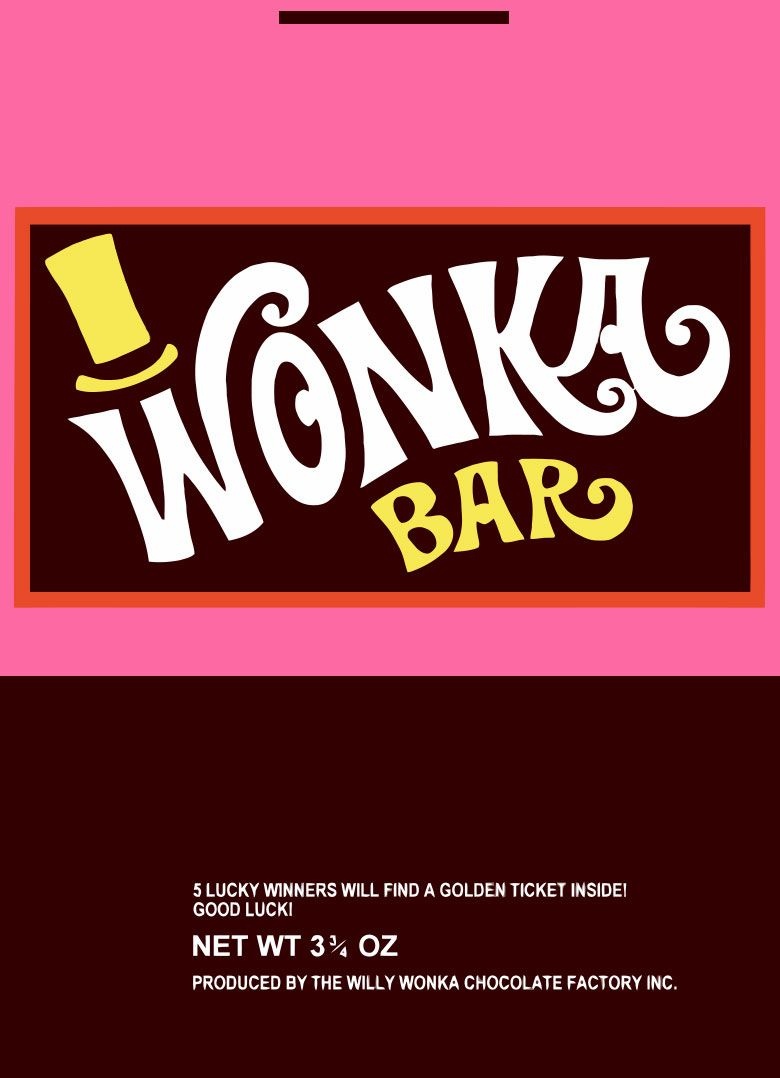 Free Printable Wonka Bar Wrapper Free Printable Templates