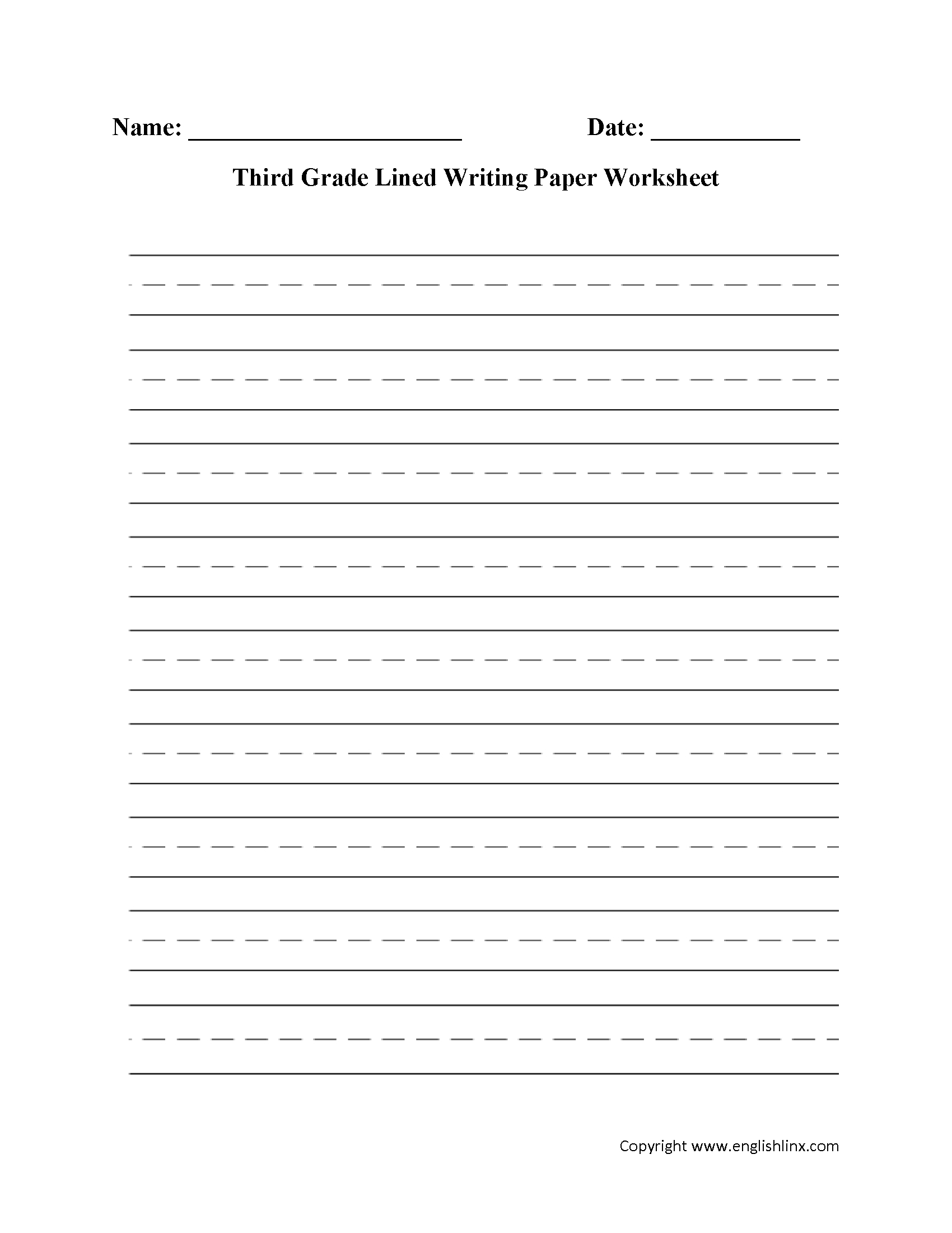 Free Printable Writing Paper Free Printable